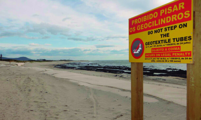 Via para o porto de mar quase concluída - A Aurora do Lima